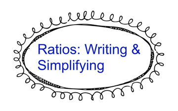 Ratios: Writing & Simplifying | Educreations