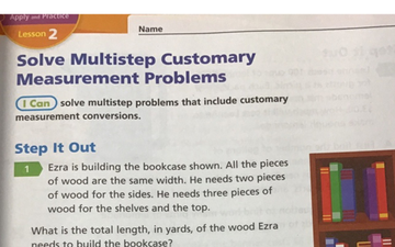 Multistep Conversion Story Problems | Educreations