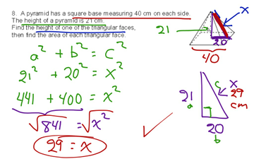 Pythagorean Applications Solutions | Educreations