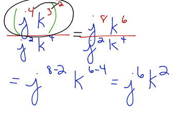 Dividing Variables With Exponents- Laws Of Exponents | Educreations