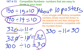 Lesson 5-2 Estimating Quotients With 2-Digit Divisors | Educreations