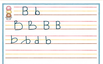 Uppercase B, Lowercase b | Educreations