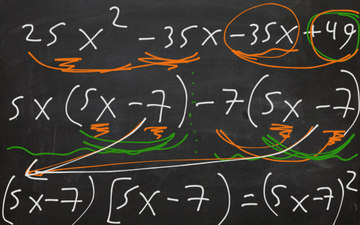 Factor Complete Square - Factor a Trinomial Using AC Method | Educreations