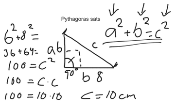 Pythagoras Sats | Educreations