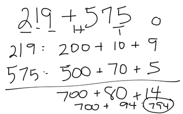 Addition- Adding By Place Value- Expanded Form | Educreations