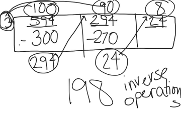 Unit 3, Lesson 2, Place Value Sections Method For Long Division ...