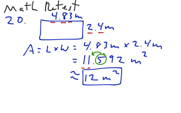 Math test retake #20 | Educreations
