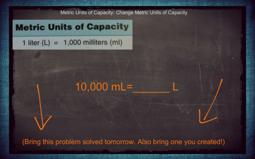 12.8 Metric Units Of Capacity | Educreations