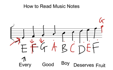 How To Read Music Notes | Educreations