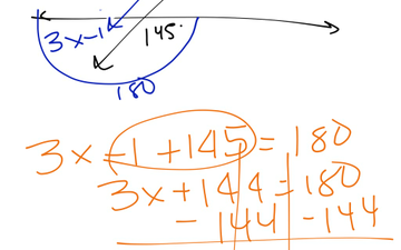 E.G.5_solve for unknown angles using transversals | Educreations