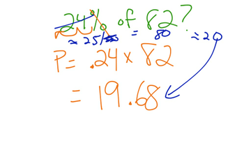 Percent Equation | Educreations