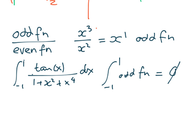 Int(tan(x)/(1+x^2+x^4),x=-1..1) Integrating An Odd Function | Educreations