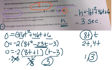 Chapter 8 Test Review Word Problems | Educreations