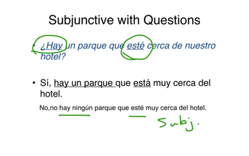 Subjunctive With Adjective Clauses | Educreations