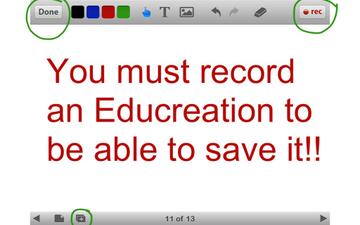 How to Create an Educreation | Educreations