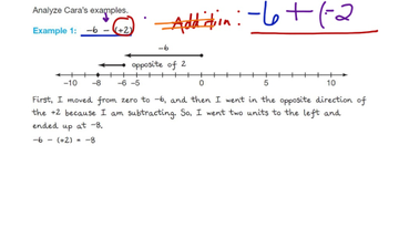 Integer Subtraction: Adding The Opposite | Educreations