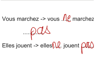 Negative: Answer Questions | Educreations