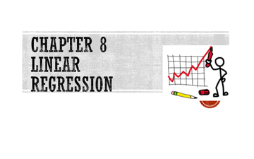 Chapter 8-Linear Regression | Educreations