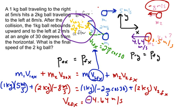 Conservation Of Momentum-2d Collision | Educreations