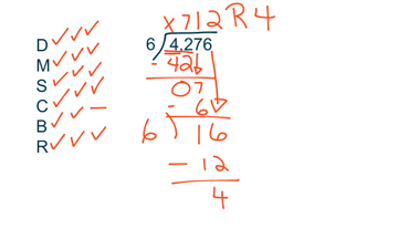 10-6 Dividing 4-Digit by 1-Digit Numbers | Educreations