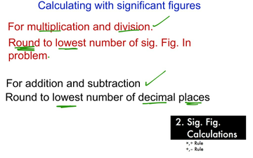 Calculating With Significant Figures | Educreations