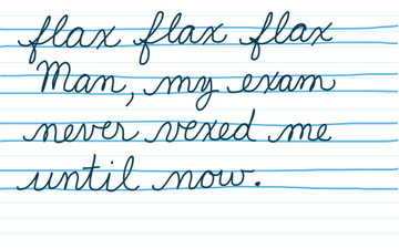 Cursive m, n, x | Educreations