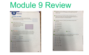 Module 9 Review SOLUTIONS | Educreations