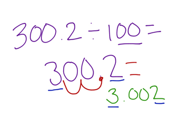 Dividing By A Power Of Ten With Decimals | Educreations