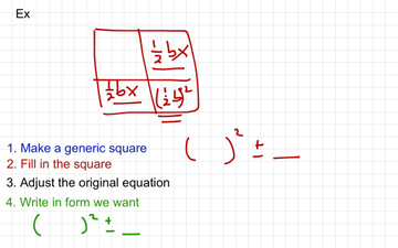 Converting Standard Form To Graphing Form By Completing The Square ...