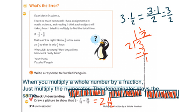 Math Lesson 6-7 Multiplying a Non-Unit Fraction by a Whole Number Part ...