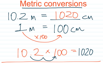 Metric Conversions | Educreations