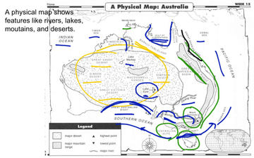 Week 15 - A Physical Map: Australia | Educreations